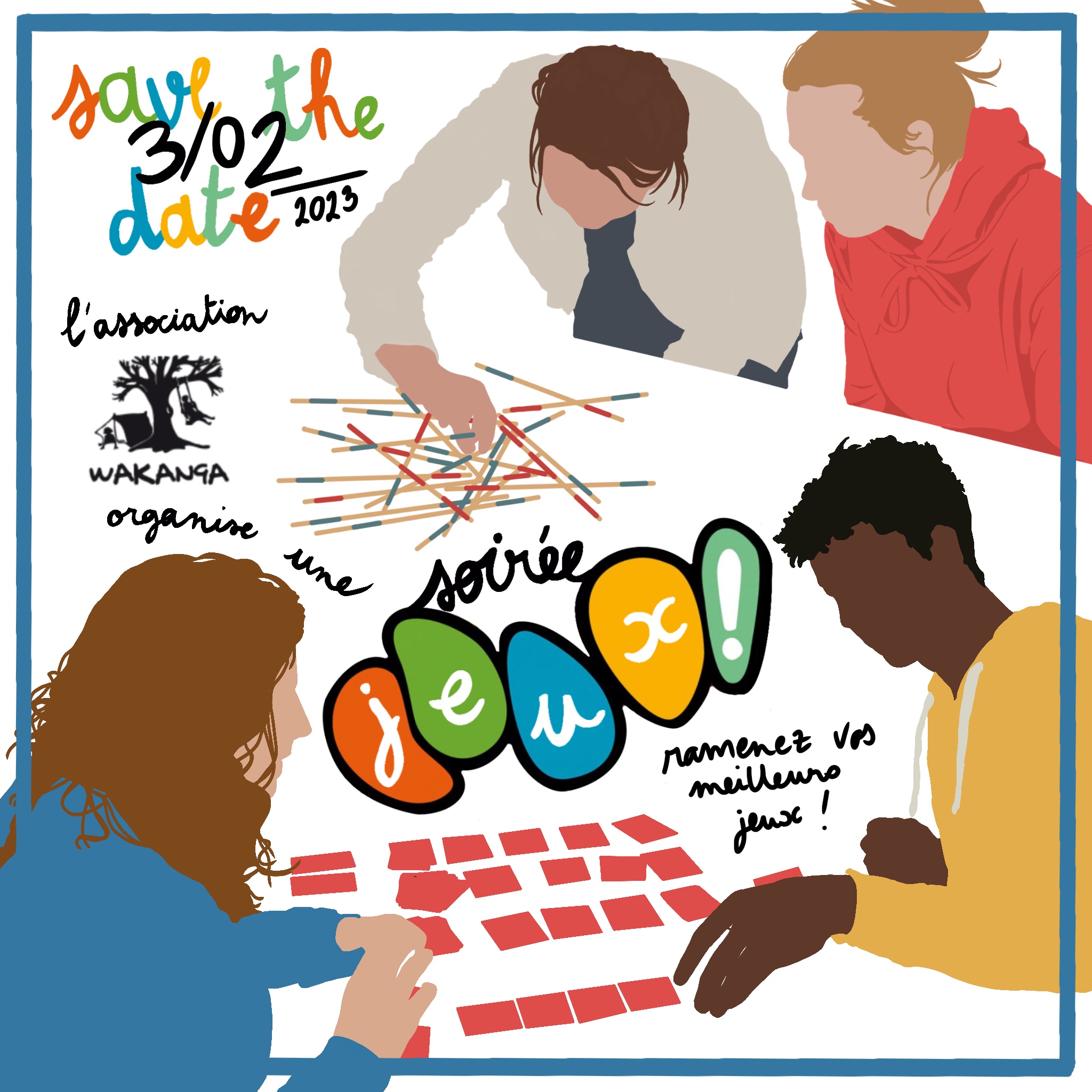 Soirée jeux de société